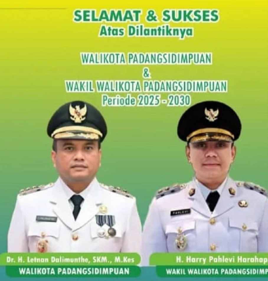Letnan-Levi Sah Dilantik Sebagai Wali Kota dan Wakil Wali Kota ...